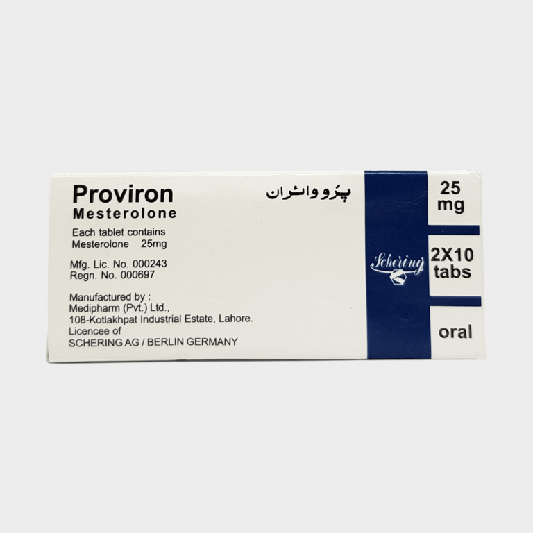 Proviron Schering AG (Mesterolone) – 1 blister – Koksy.eu